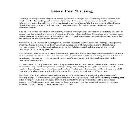 Essay For Nursing.pdf