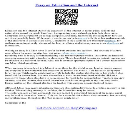 Student Council Essay Examples | PDF