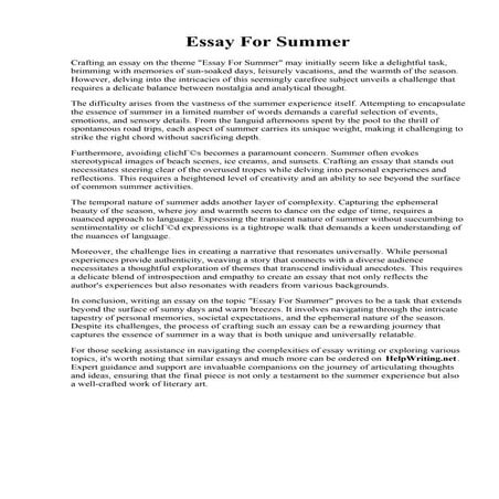 Essay For Summer.pdf