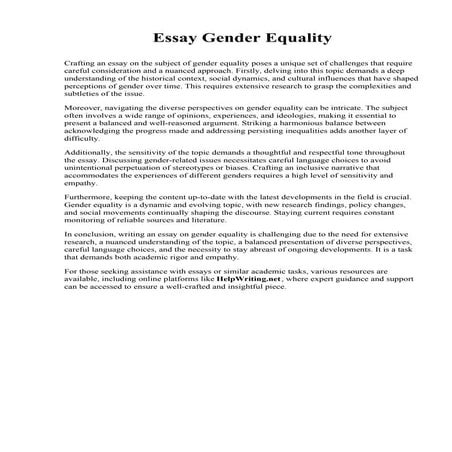 Essay Gender Equality.pdf