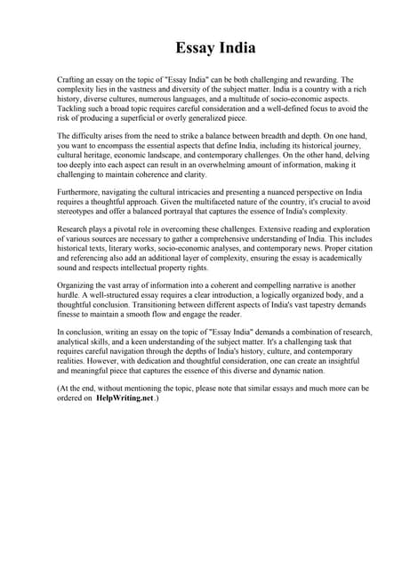 Essay Of Indian Culture.pdf