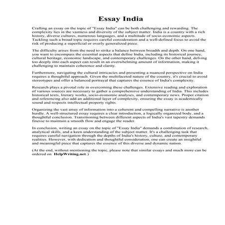 Factual Essay Example Pdf