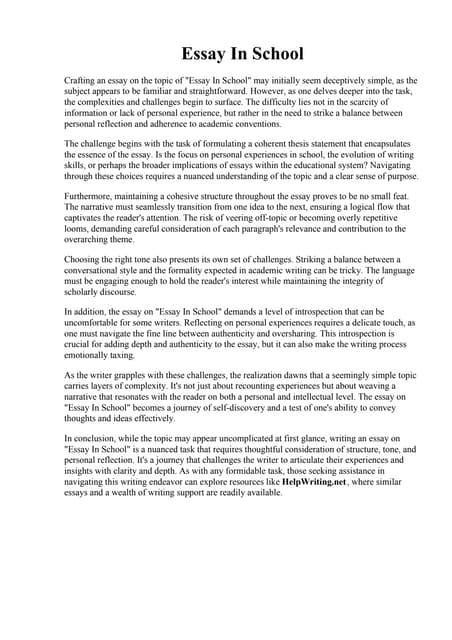 Interpretive Essay Format | PDF