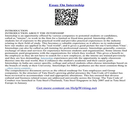 Essay Introduction Generator | PDF