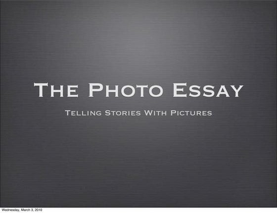 Photo Storyboard Presentation! | PPT