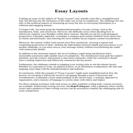 Layout Of An Essay.pdf
