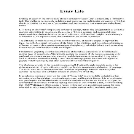 Essay Life.pdf