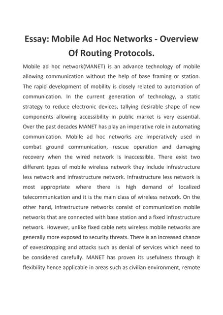 Comprehensive Survey On Routing Protocols For Iot Ppt Computer