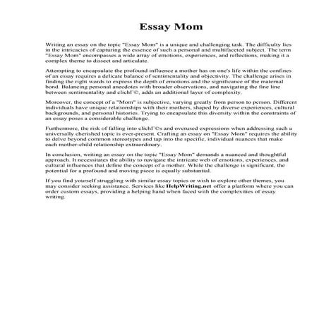 Essay Mom.pdf
