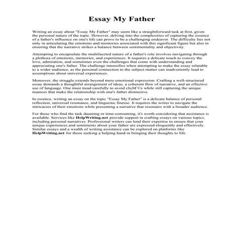 Essay My Father.pdf