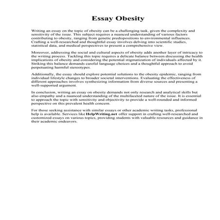 Essay Obesity.pdf