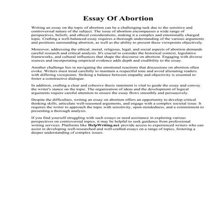 Self Reflection Essay Example | PDF