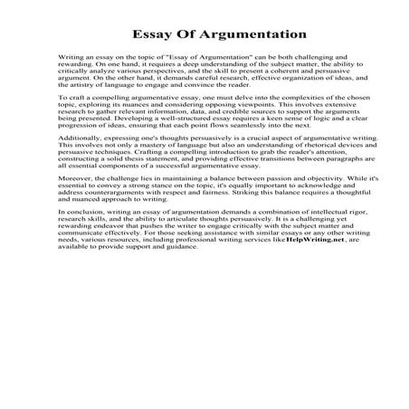 Essay Of Argumentation.pdf