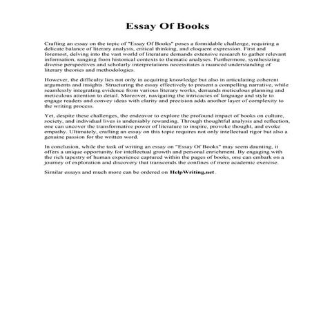 Essay Of Books.pdf