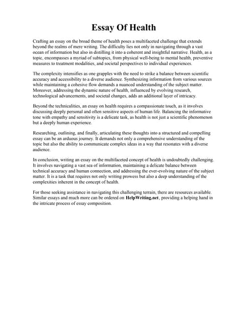 English Essays For High School Students.pdf | Secondary Education ...