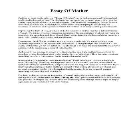 Essay Of Mother.pdf