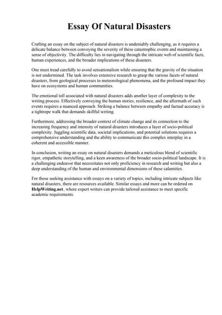Natural Disasters Essays.pdf