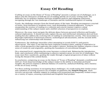 Essay Of Reading.pdf