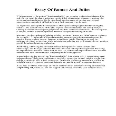 Essay Of Romeo And Juliet.pdf