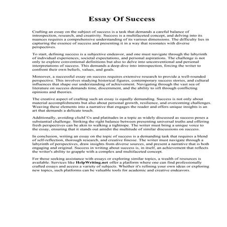 Essay Of Success.pdf