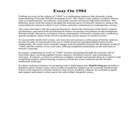 Essay On 1984.pdf