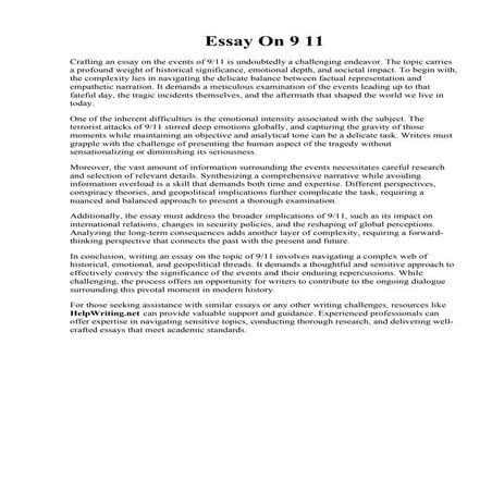 Essay On 9 11.pdf