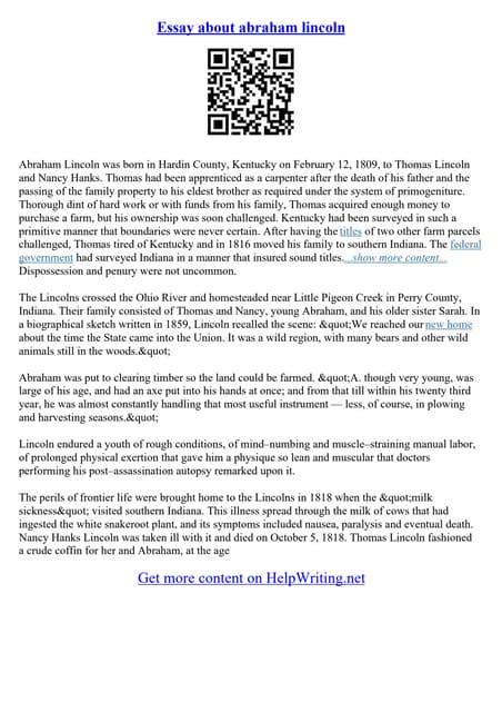 The Assassination Of Abraham Lincoln | PPT