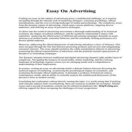 Essay On Advertising.pdf