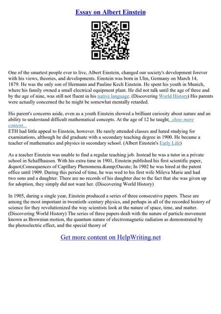 Albert Einstein | PPT