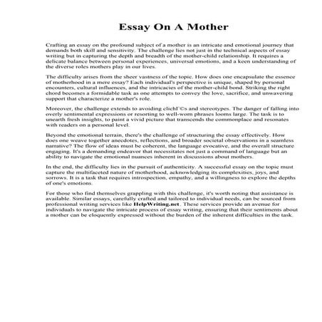 Essay Mom.pdf