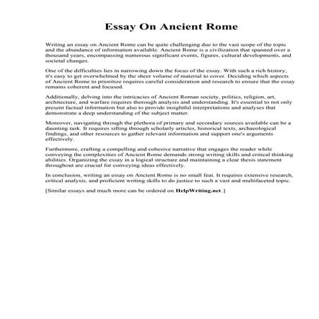 Ancient Rome Essay.pdf