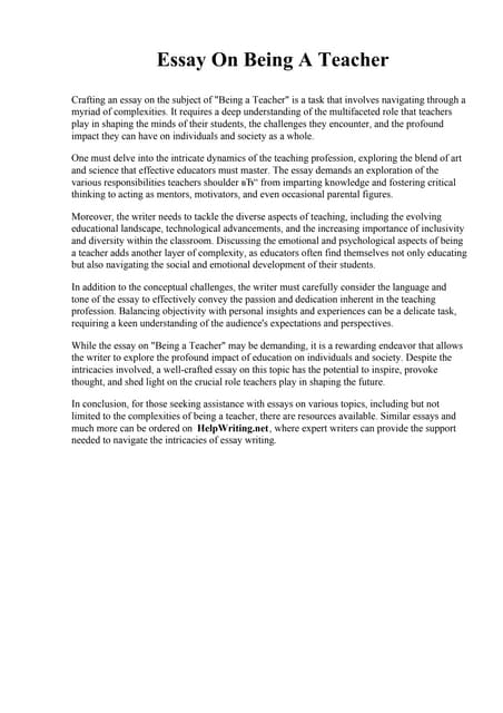 Who Is A Teacher Essay.pdf