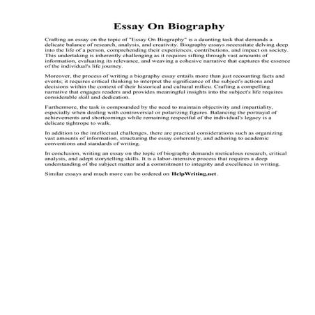 Essay On Biography.pdf