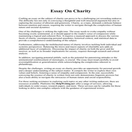 Essay On Charity.pdf