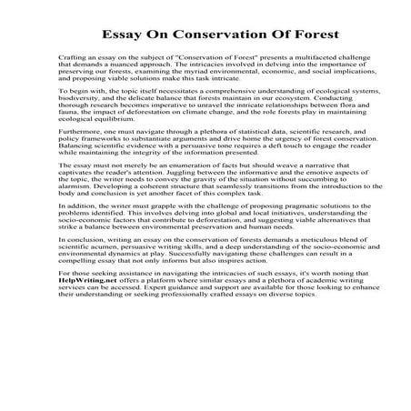 Essay On Conservation Of Forest.pdf