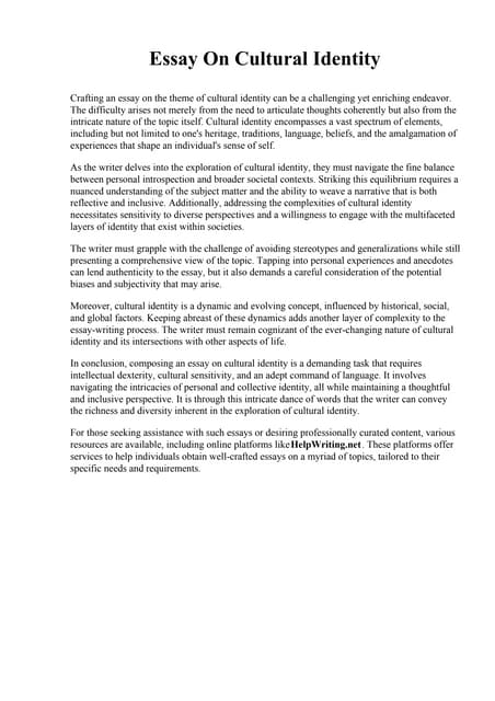 Cultural Identity Essays.pdf