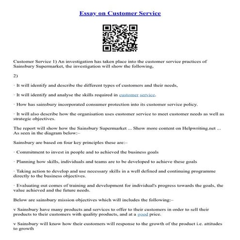 Essay Service Review | PDF