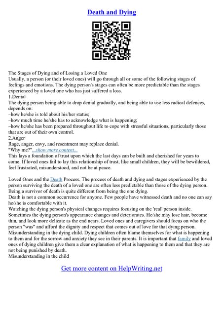 The Power of Words - Death and Language.ppt