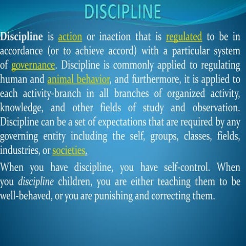 Essay on Discipline.pptx