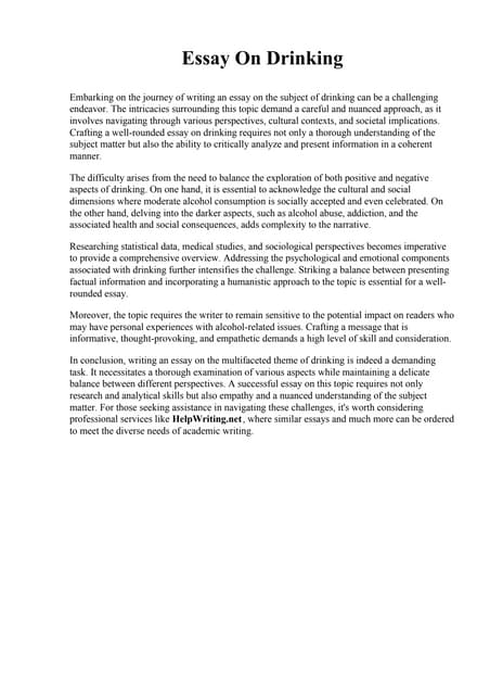 Drinking Age Argumentative Essay.pdf