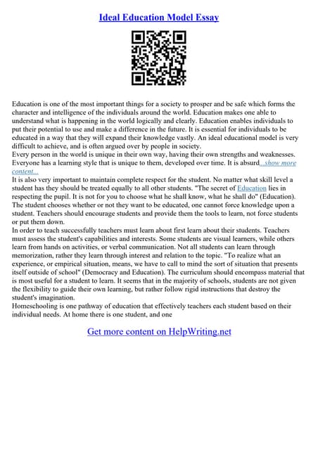 Social responsibility of the students | PDF | Education