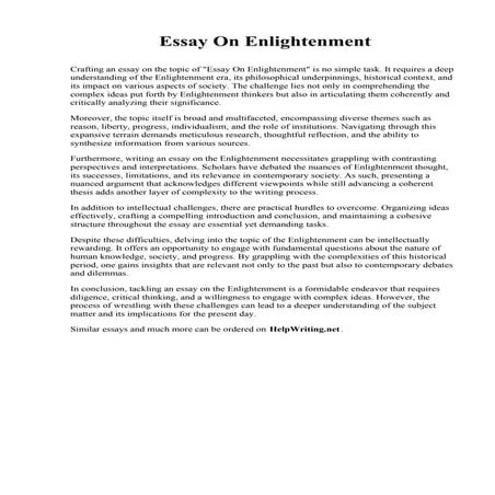 Essay On Enlightenment.pdf