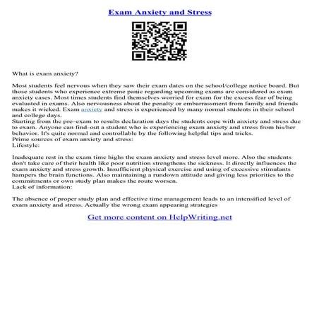 Essay On Examination | PDF