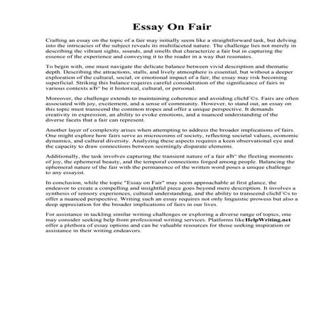 Essay On Fair.pdf