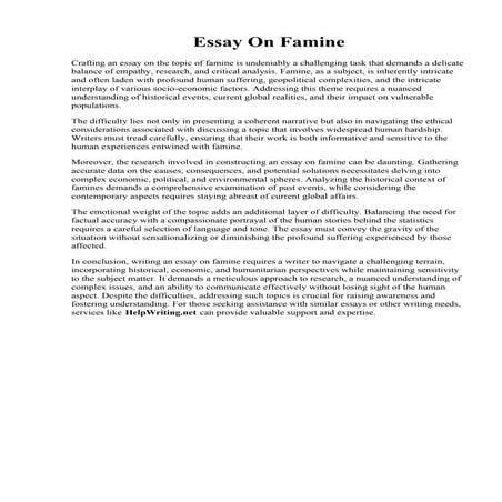 Essay On Famine.pdf
