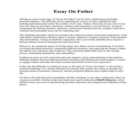 Essay Father.pdf
