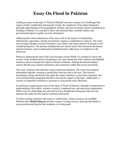 Poverty In Pakistan Essay. Best Care College | PDF