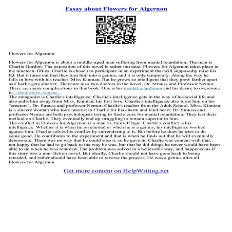 Essay On Flowers | PDF