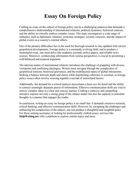 Essay On President | PDF | Politics