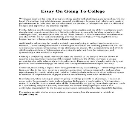College Success Essay.pdf